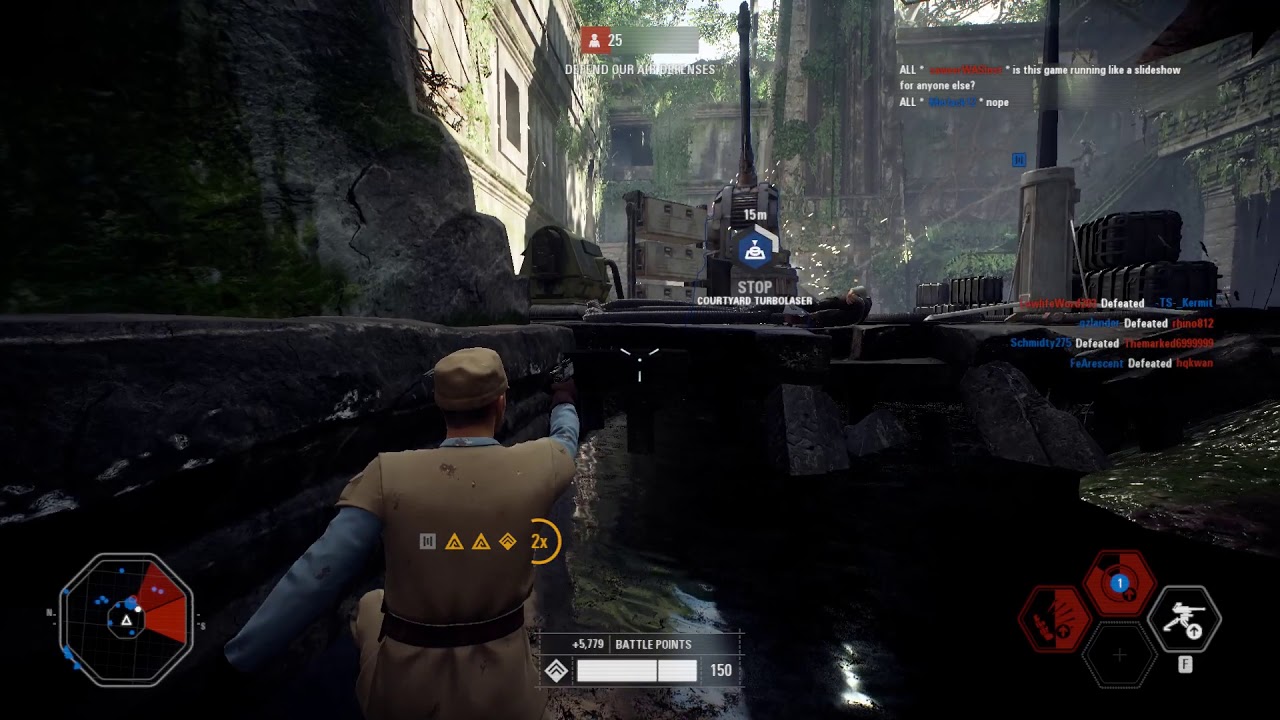 Battlefront 2 Kill Streak and Defending - YouTube