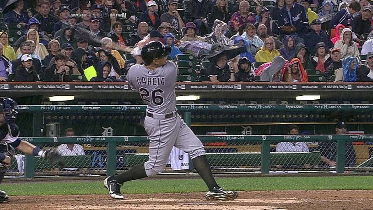 CWS@DET: Garcia hammers a towering two-run blast - YouTube