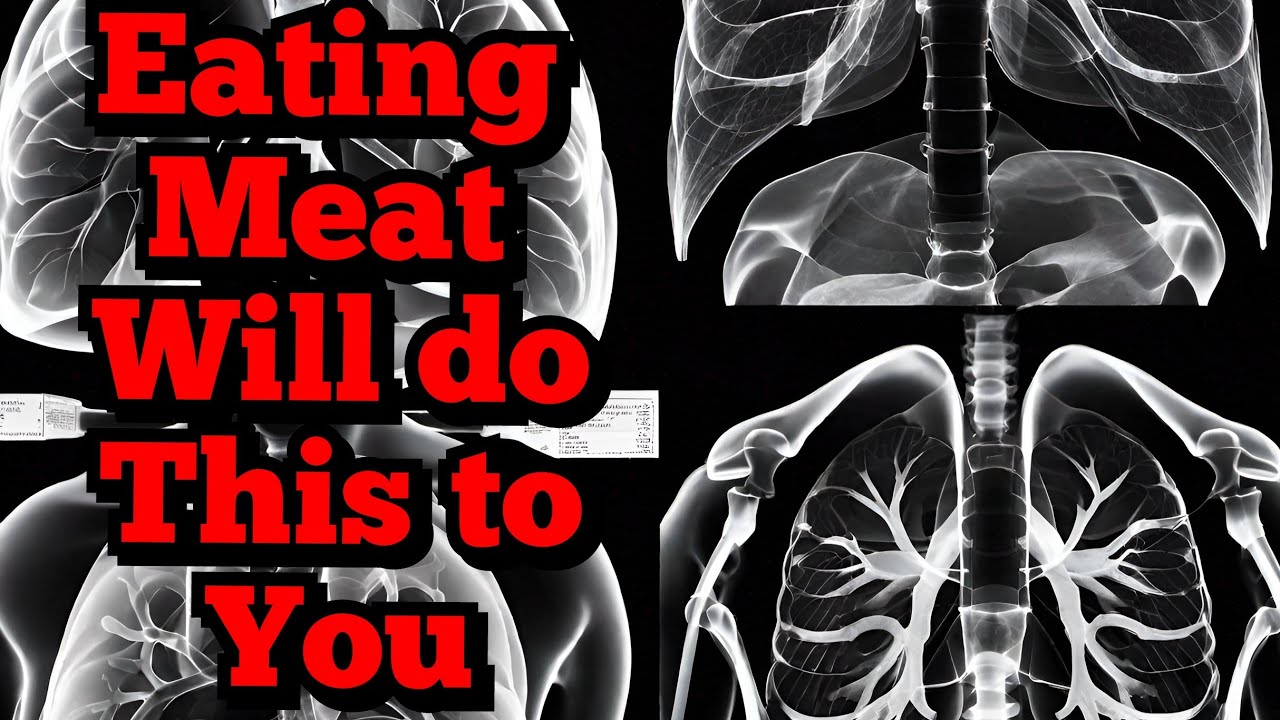 Warning : Eating Meat will Destroy your teeth , Lungs , nails, hair and ...