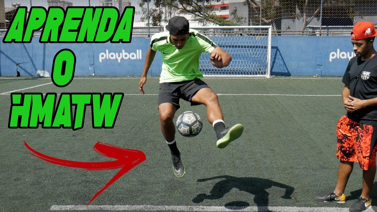 FUTEBOL FREESTYLE - APRENDA O HMATW - FOOTZ - YouTube