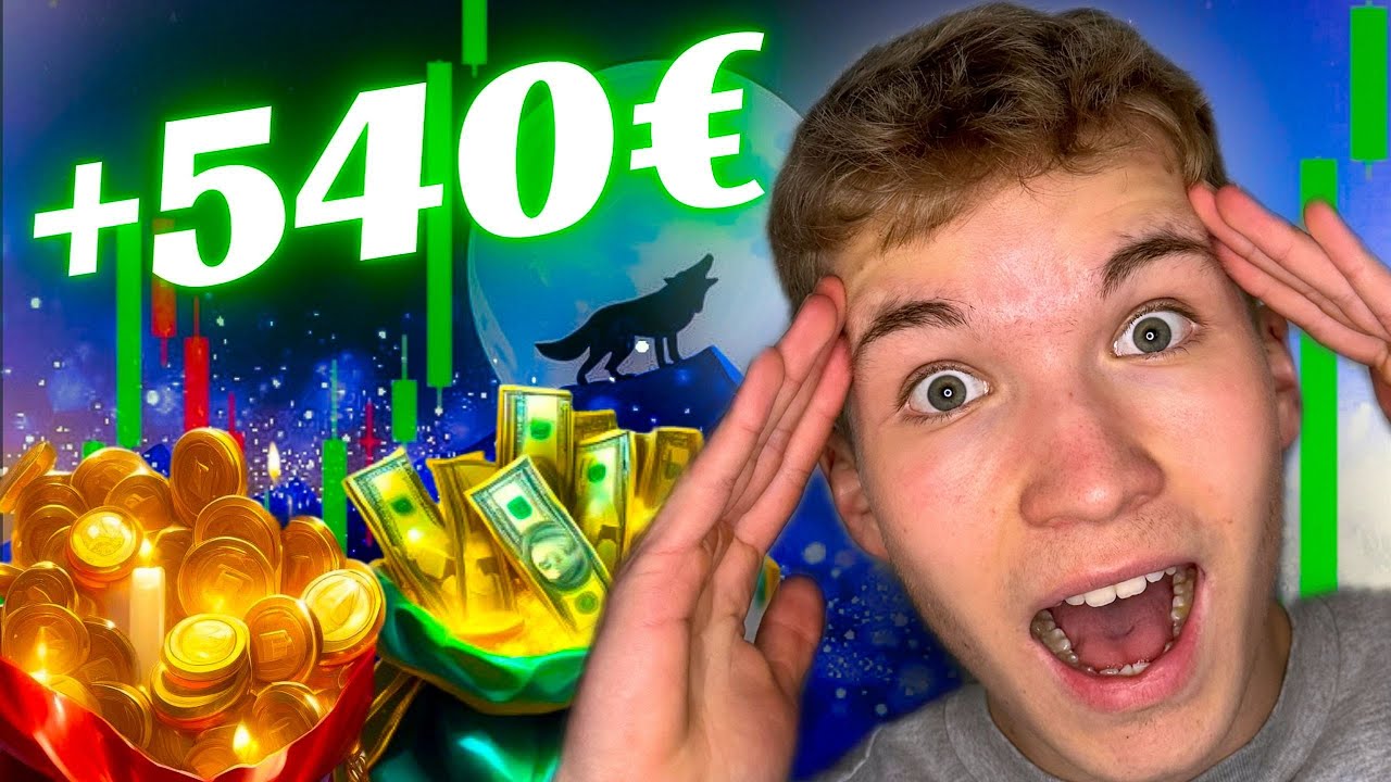 540€ am Abend mit Trading verdient⎮Nasdaq Live Trading - YouTube