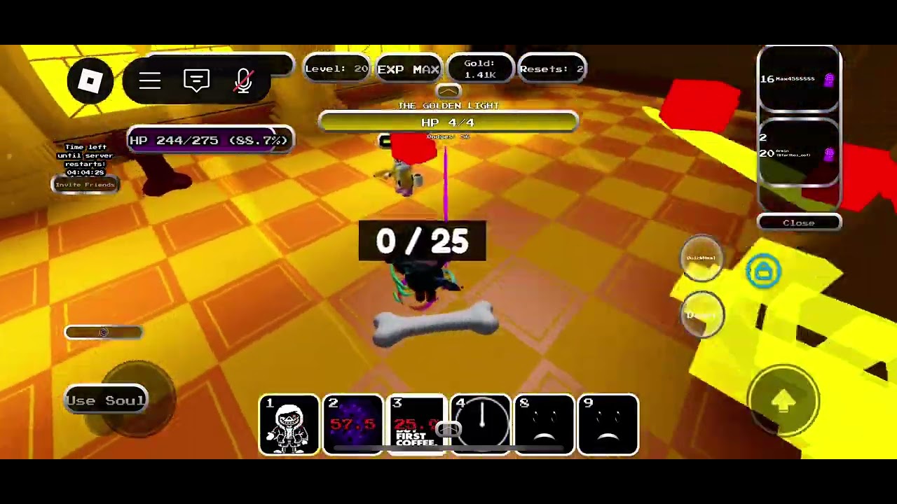 Sudden changes sans nightmare mode (THE GOLDEN LIGHT) U:ITM - YouTube