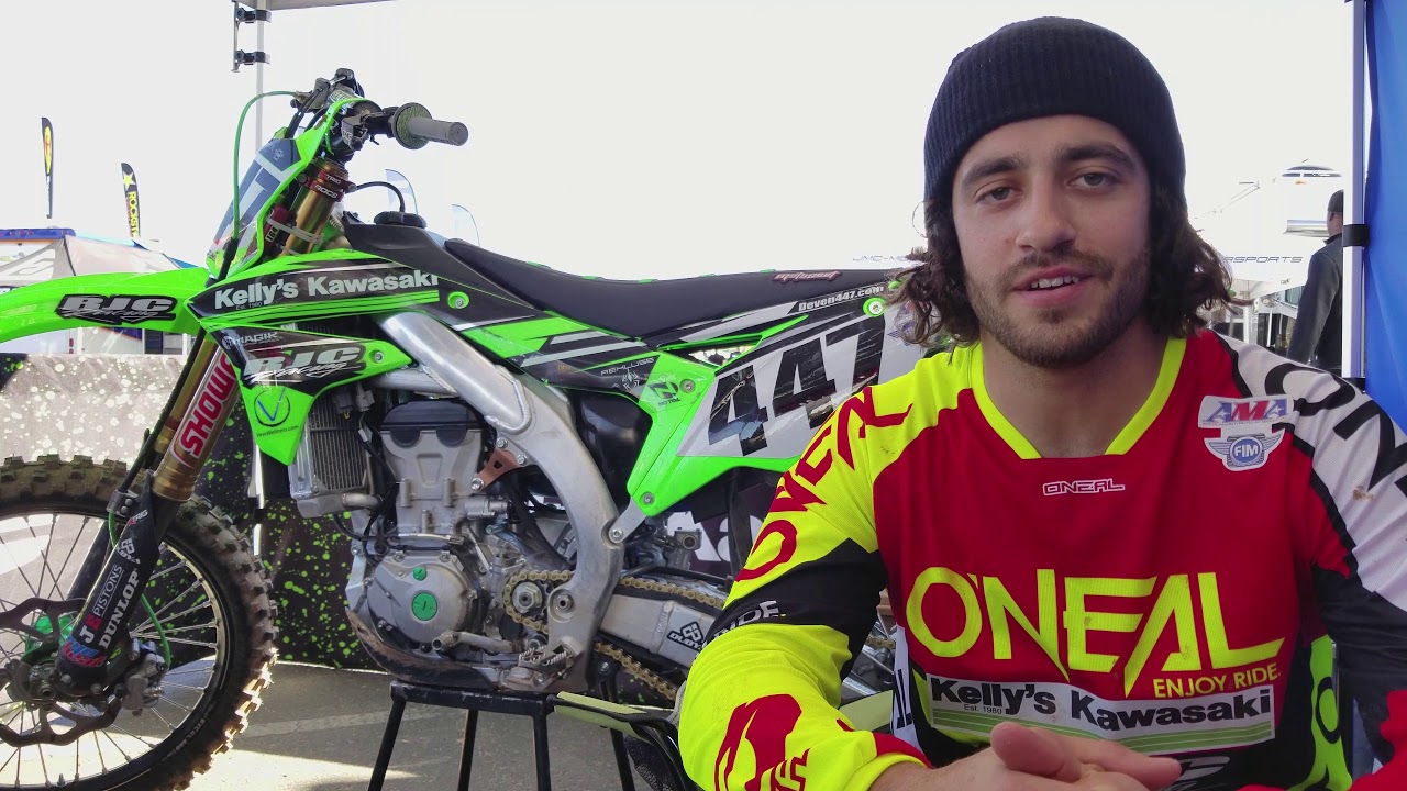 Deven Raper Talks Supercross and JE Pistons - YouTube