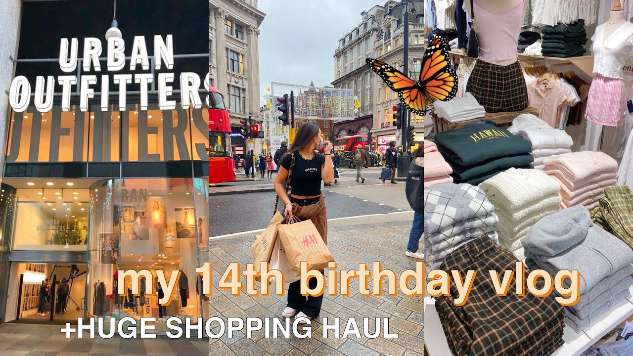HUGE LONDON SHOPPING VLOG+HAUL (also my birthday vlog!) - YouTube