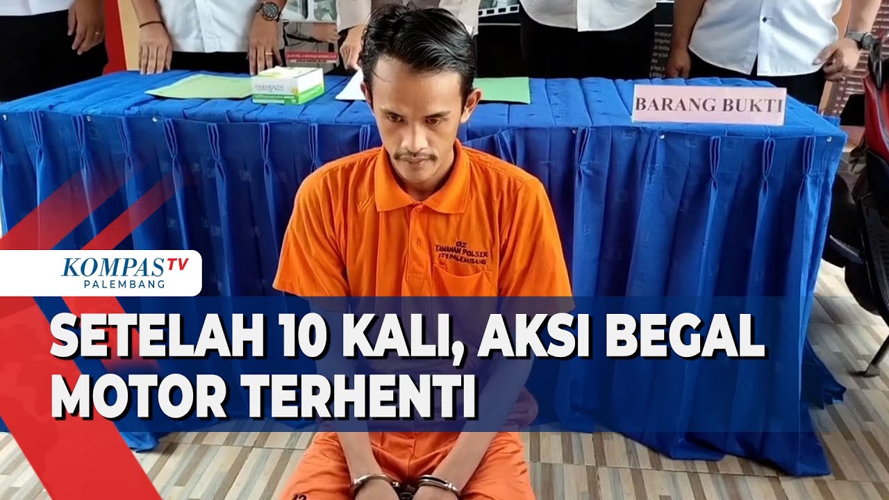 Setelah 10 Kali, Aksi Begal Motor Terhenti - YouTube