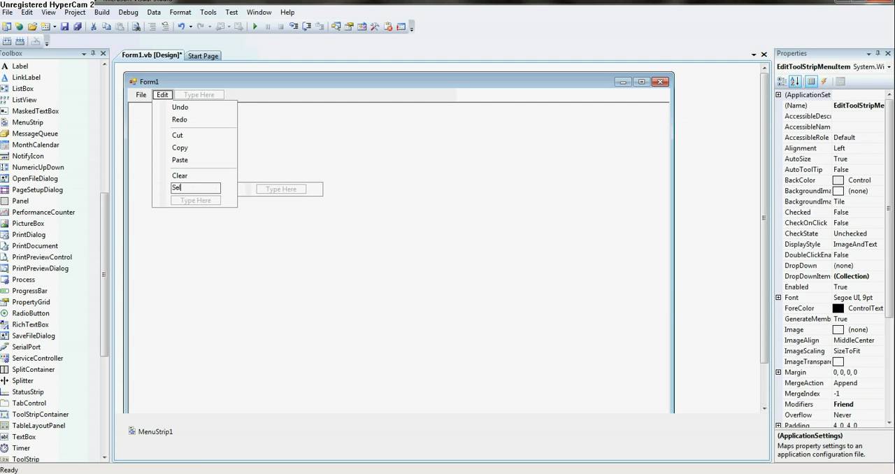 Visual Basic Advanced Notepad - part 1/2 - YouTube