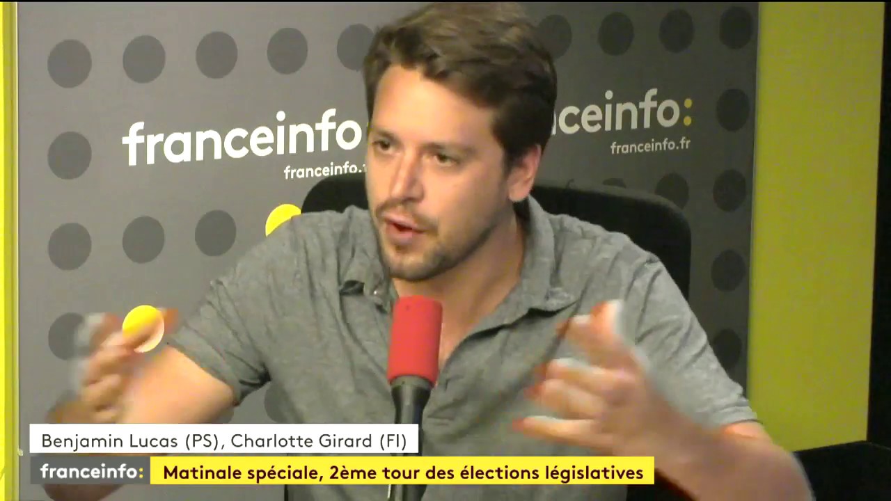 Benjamin Lucas (Jeunes Socialistes) : "Le Parti socialiste est au fond ...