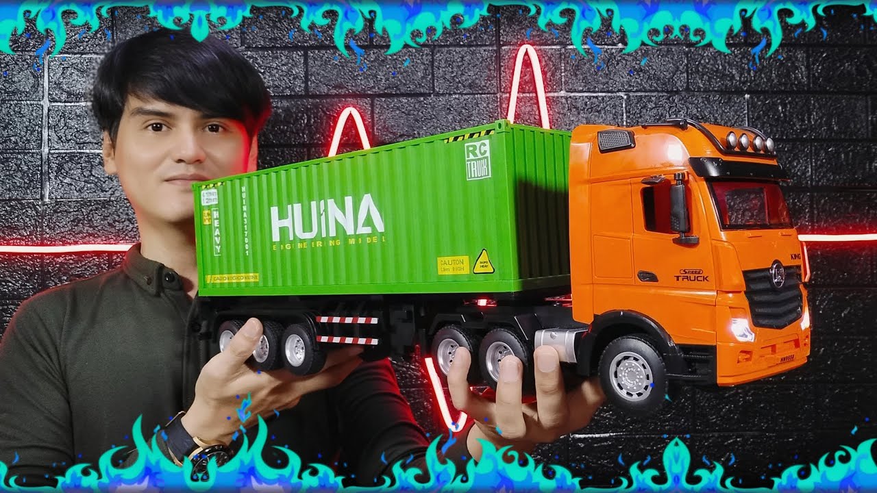 Unboxing Truk Kontainer HUNIA 1317 - YouTube