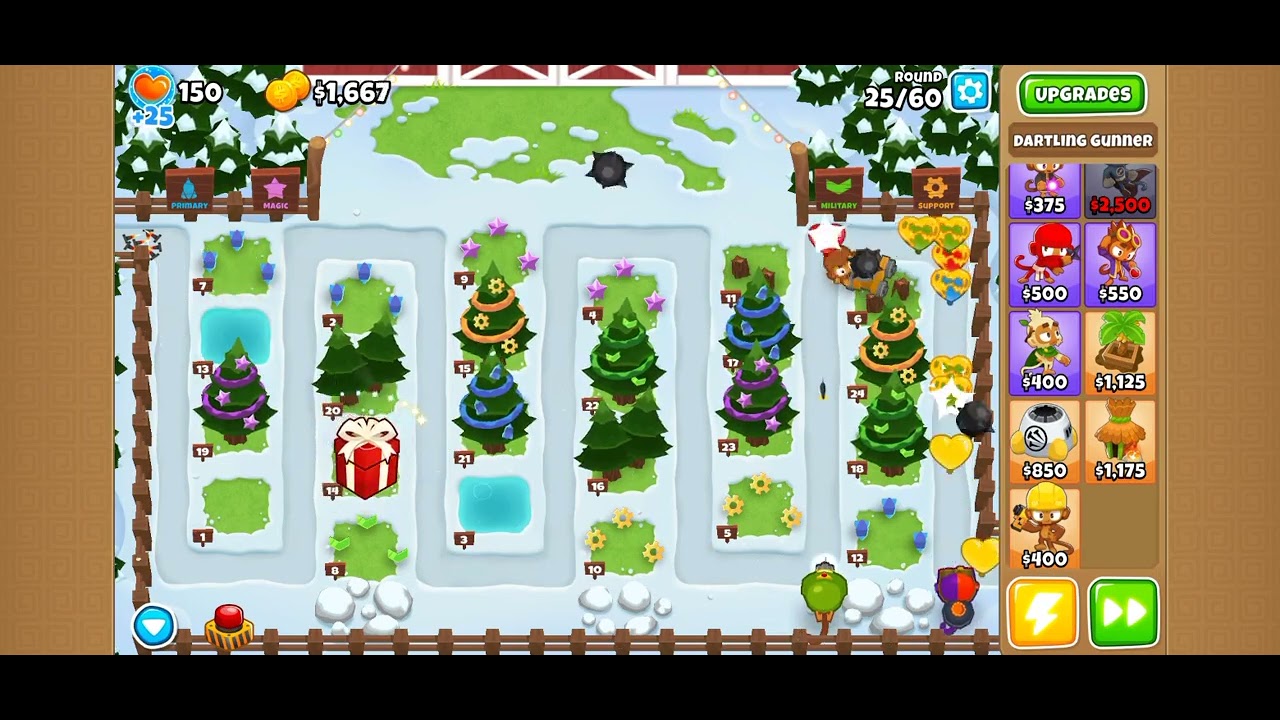 Bloons TD 6 - One Two Tree Map - Medium Reverse - YouTube