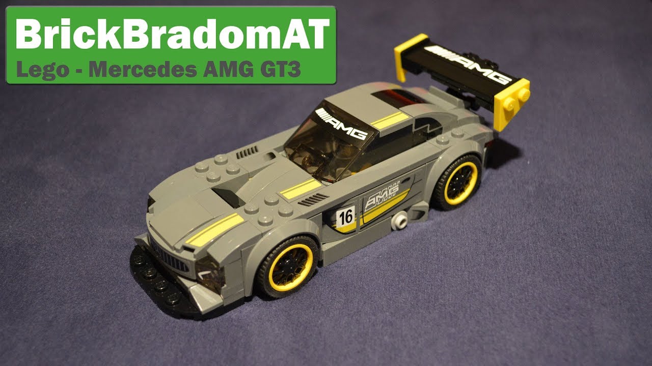 LEGO 75877 | Mercedes AMG GT3 - 75877 - Speed Champions - YouTube