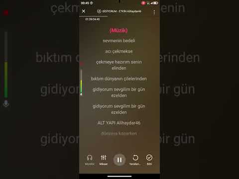 etkin gidiyorum (karaoke) #karaoke_muzik51