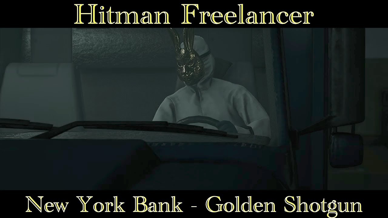 hitman freelancers collecting the golden shotgun - YouTube