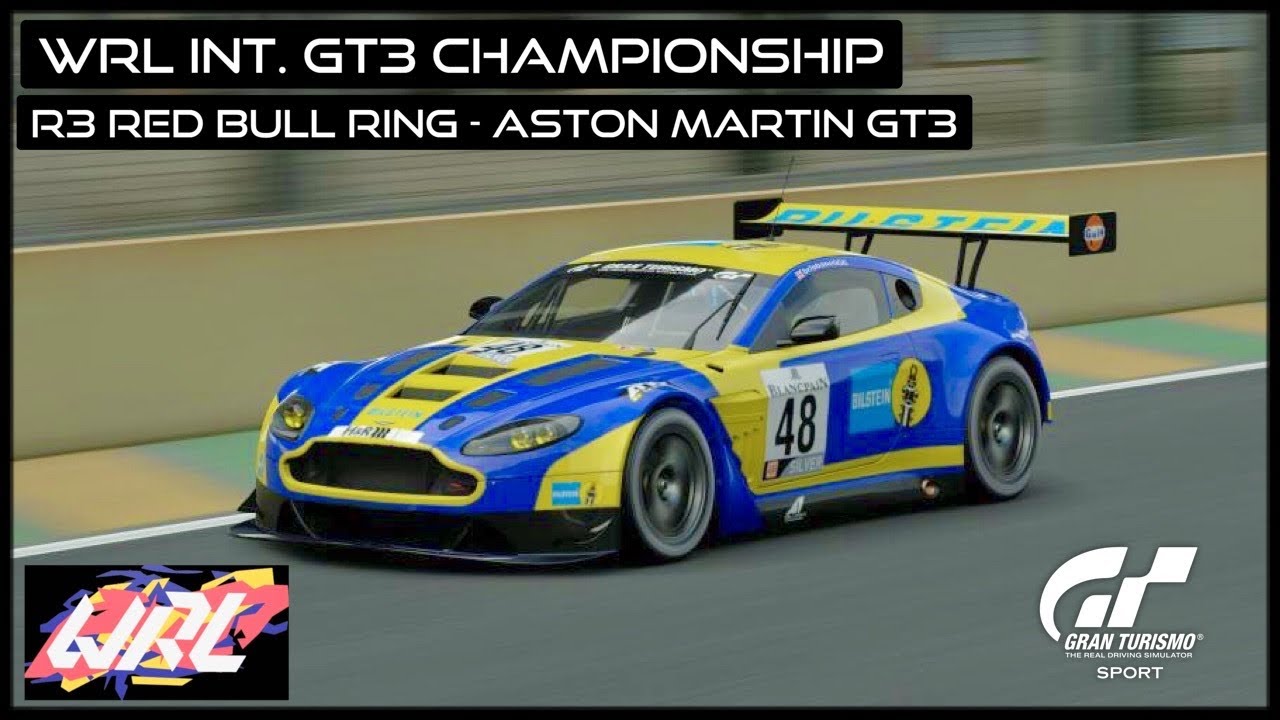 WRL GT3 Championship R3 Red Bull Ring - YouTube