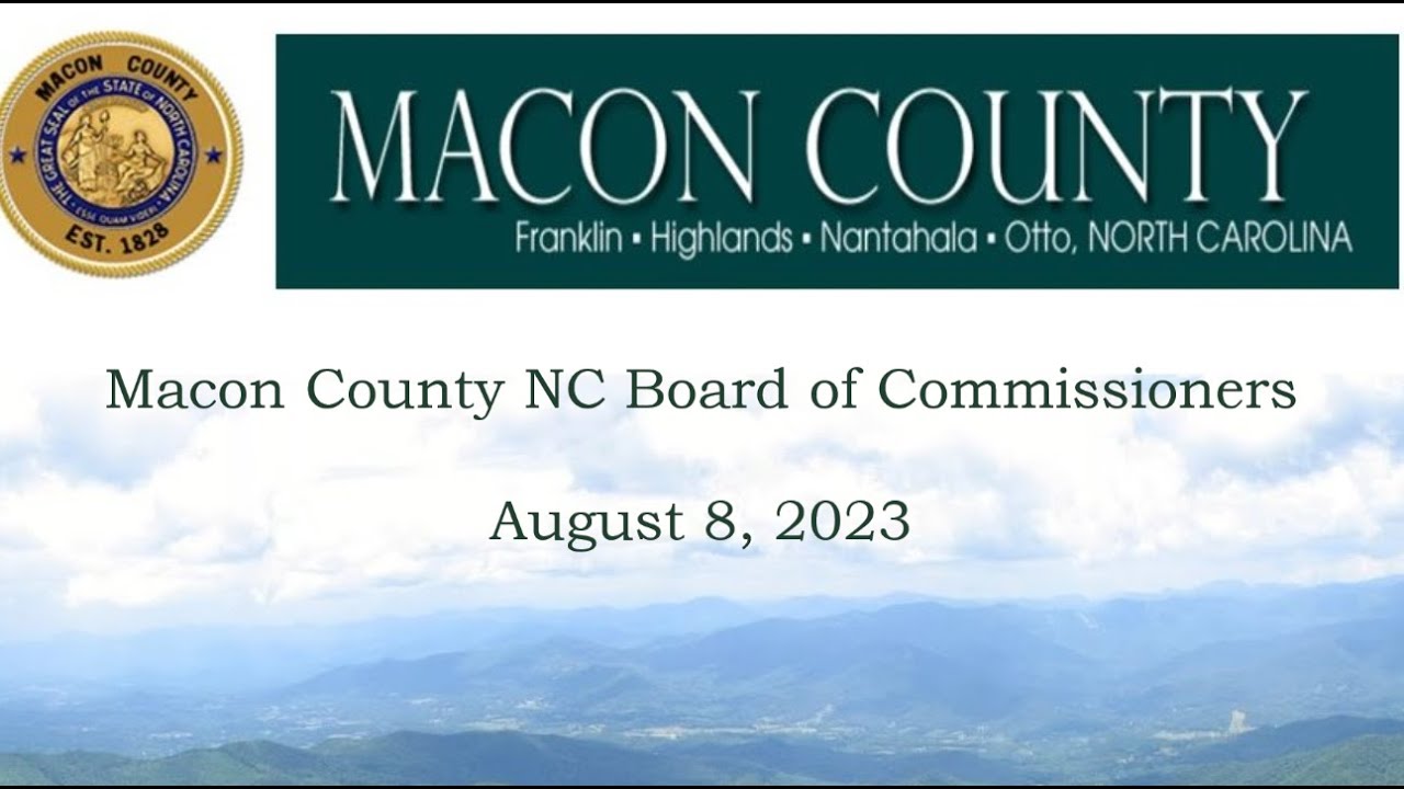 Macon County Board of Elections Meeting 08-22-2023 - YouTube