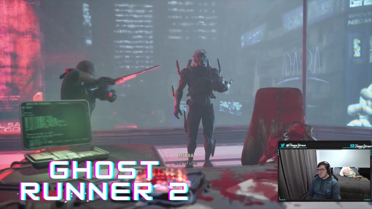 Ghost Runner 2 PS5 Walkthrough Gameplay Commentary PART 4 - Mitra Kills Connor! (Full Story ...