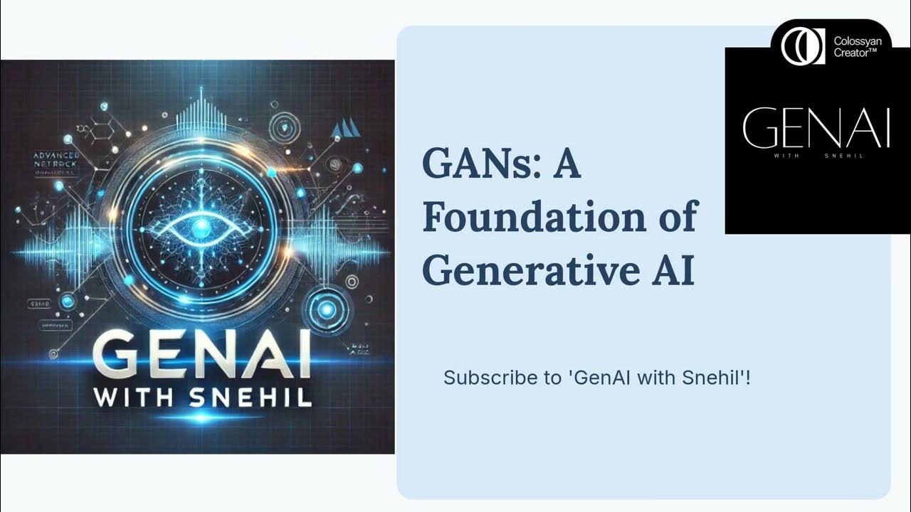 Fundamental Paper in GANs: Understanding Generative Adversarial Networks 🌟 - YouTube