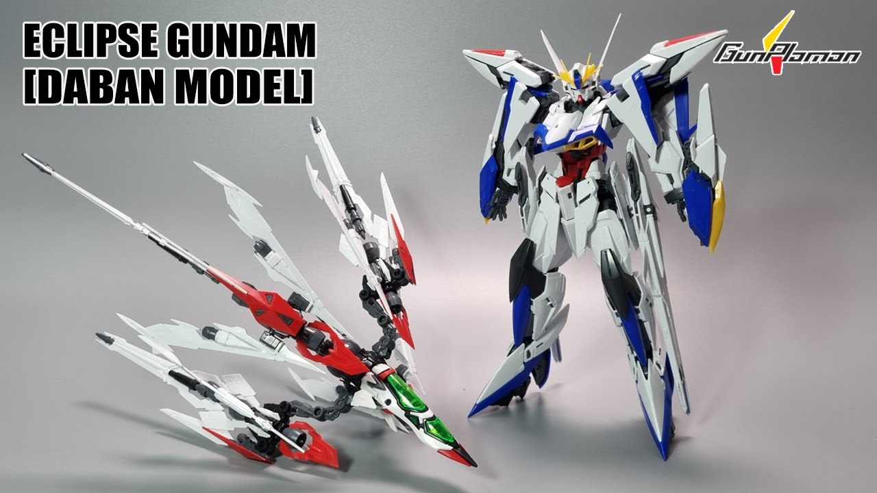 MG ECLIPSE GUNDAM [ DABAN MODEL ] - YouTube