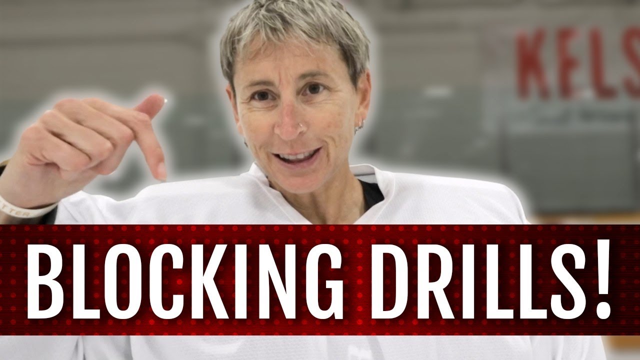 Blocking Techniques For Ice Hockey Goalies | STOP THE PUCK 🏒 - YouTube