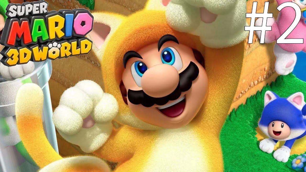 Super Mario 3D world Gameplay Walkthrough #2 - YouTube