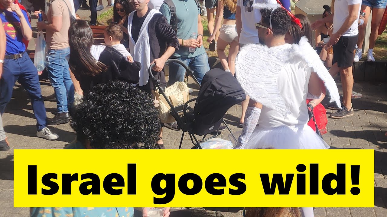 Tel Aviv celebrates Purim – a burst of costumes and pure joy at ...