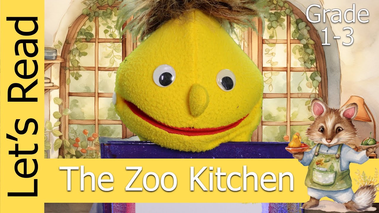 Let's READ! Reading Adventure for Kids: The Zoo Kitchen | Follow and ...