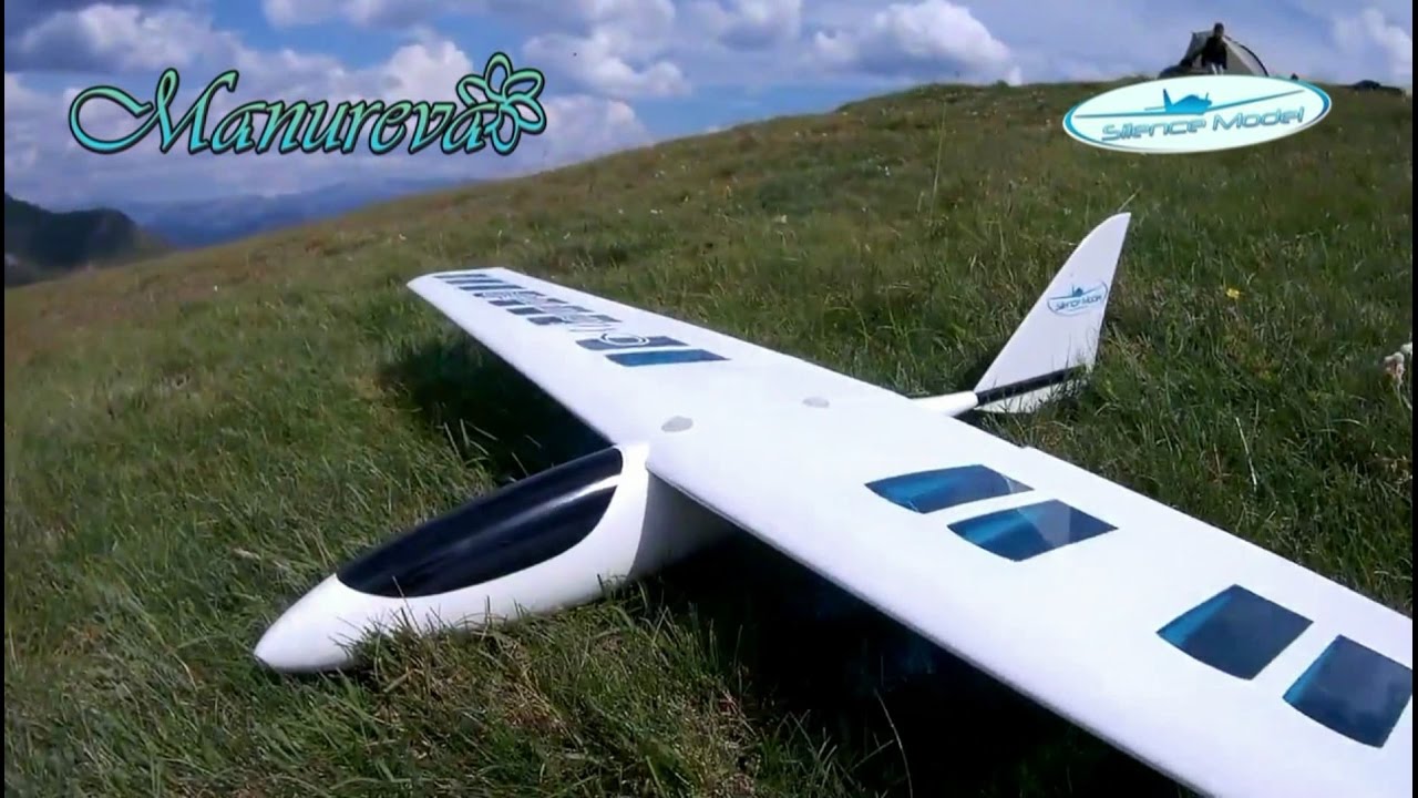 Manureva (Silence Model) - aile volante, pente et remorquage - YouTube