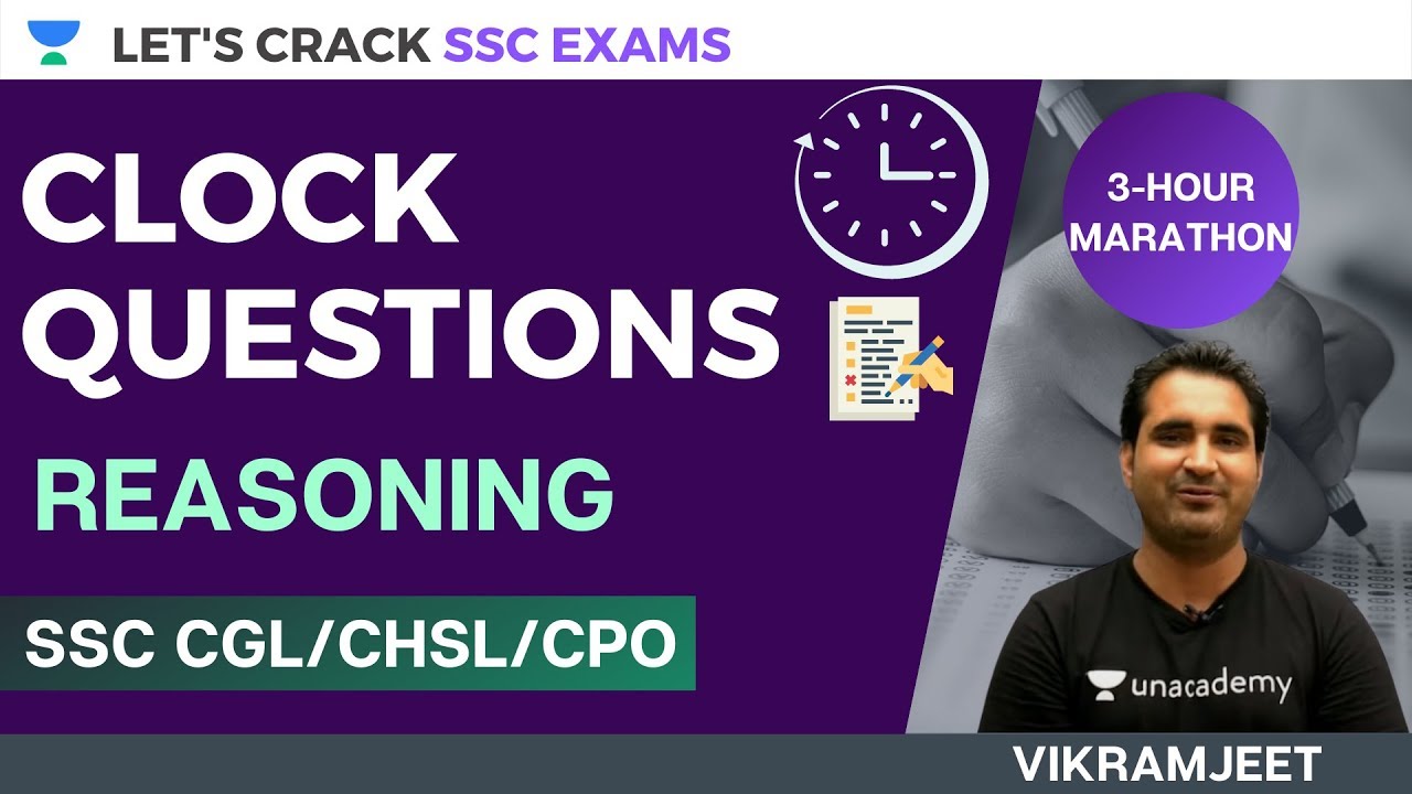 Clock Reasoning Questions for SSC CHSL/CGL | Reasoning Questions | SSC ...