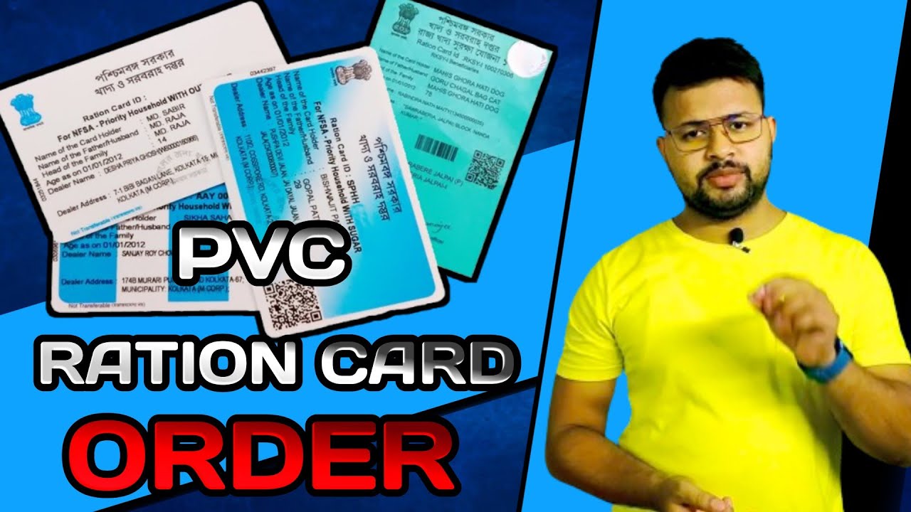 PVC Ration Card Online Order 2025 | PVC Ration Card Online Order West ...