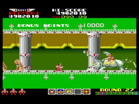 Rygar arcade game (Highest score ever made) - YouTube