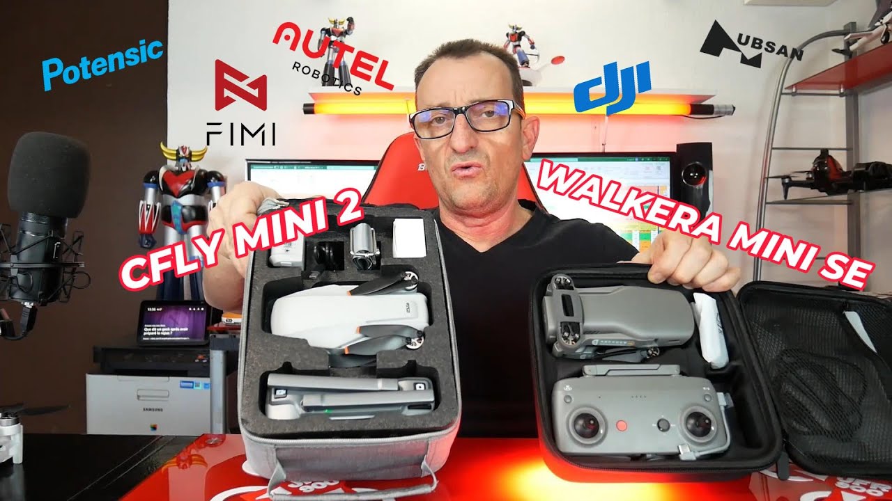 les Mini drones en 2024 , les challengers CFLY Mini 2 , Walkera Mini SE ...