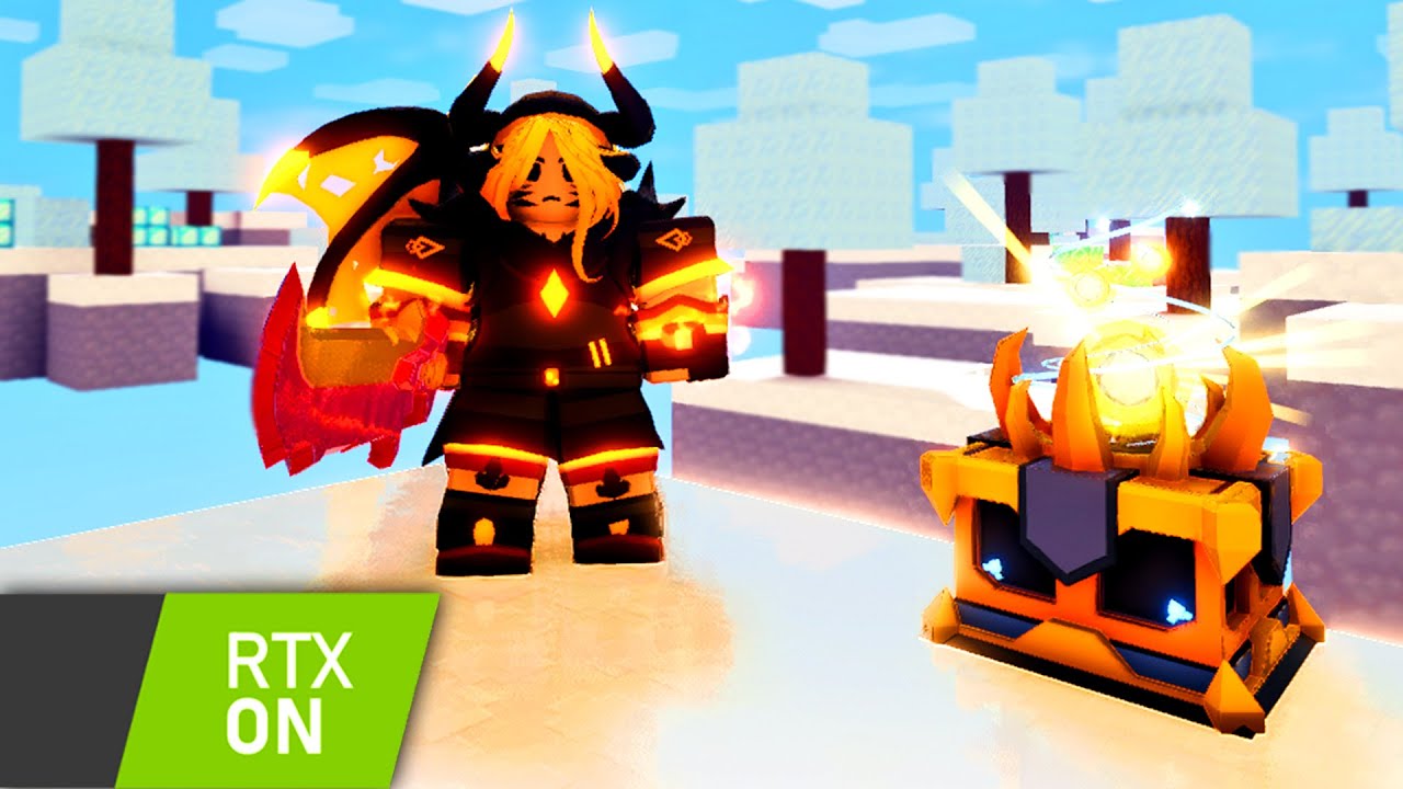 ROBLOX Bedwars With RTX... - YouTube