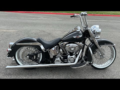 2006 Harley Softail Deluxe Cholo Vicla - YouTube