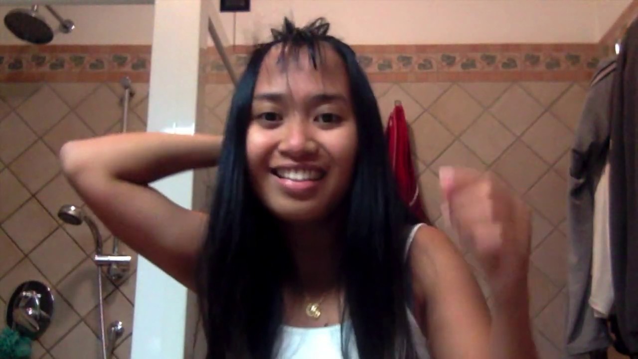 how i cut my epic (fail) bangs - TAGALOG HEHEZ - YouTube