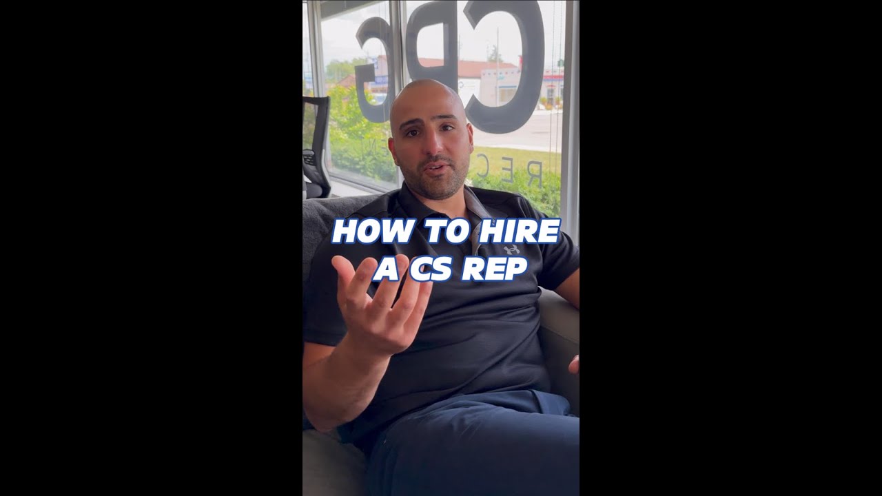 How To Hire A CS Rep - YouTube