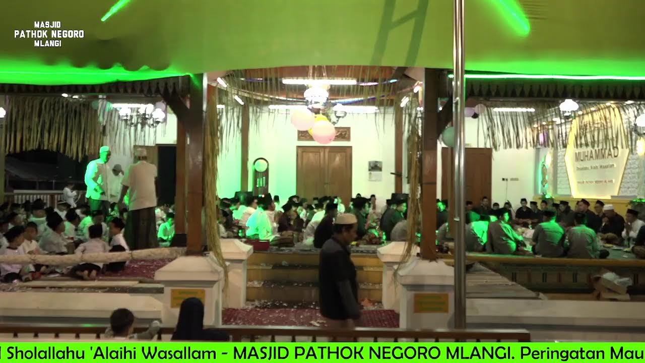 Live Stream Maulid Nabi Masjid Pathok Negoro Mlangi - YouTube