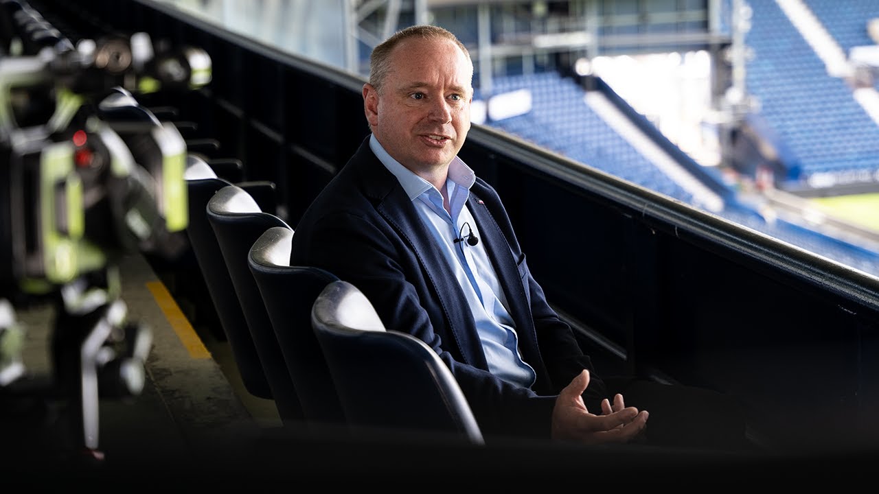 Mark Miles' first WBATV interview as Albion Managing Director - YouTube
