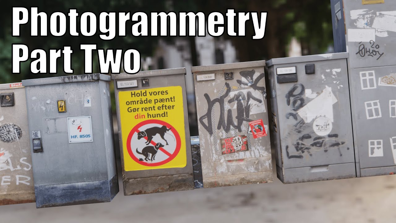 Photogrammetry tutorial - Part two - Electric Box - YouTube