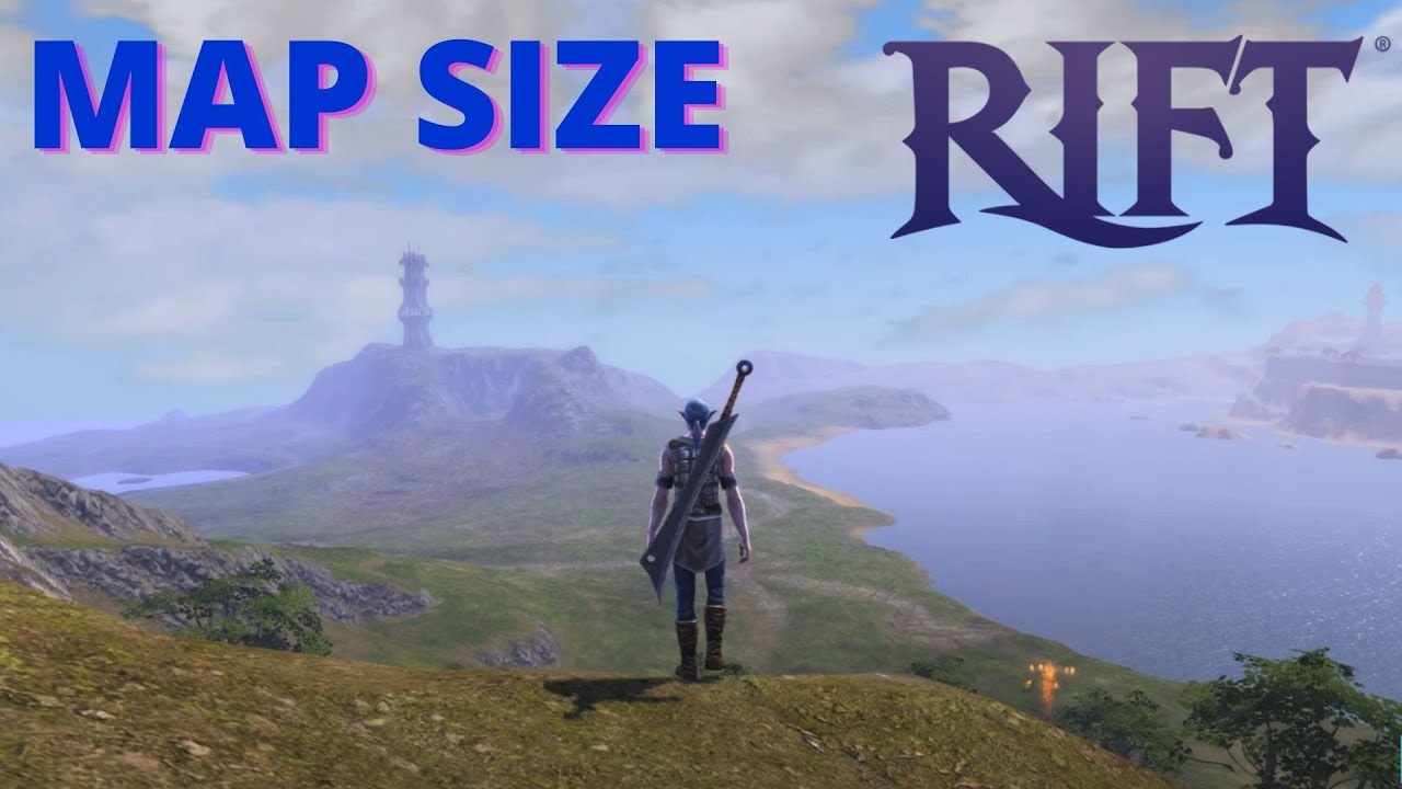 HOW BIG IS THE MAP in Rift? Walk Across the Map - YouTube