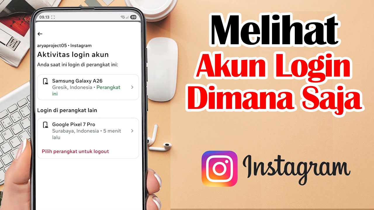 Cara Melihat Akun Instagram Login Dimana Saja | Logout IG Dari ...