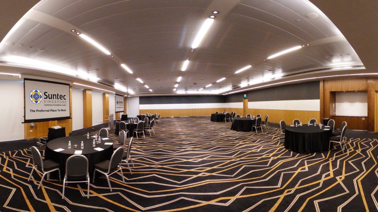 Suntec 360 | Room 331-332 | sqm | 175 guests | Cluster - YouTube