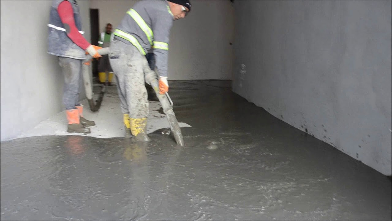 Hafif Köpük Beton Kat Arası Şap - YouTube