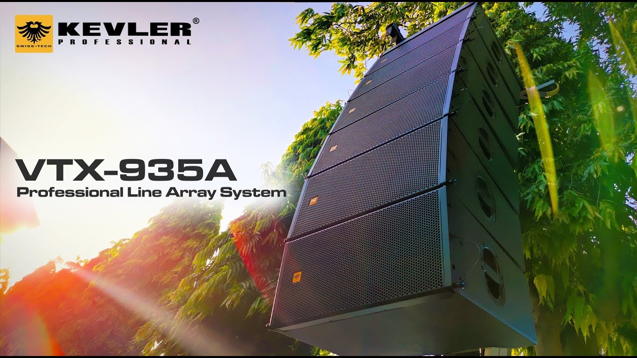 The All NEW VTX-935A Line Array and SRX-828A Subwoofer Sound Demo with ...