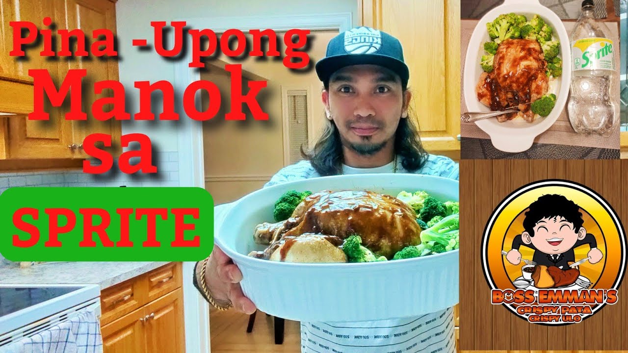 Pinaupong Manok with Sprite - YouTube