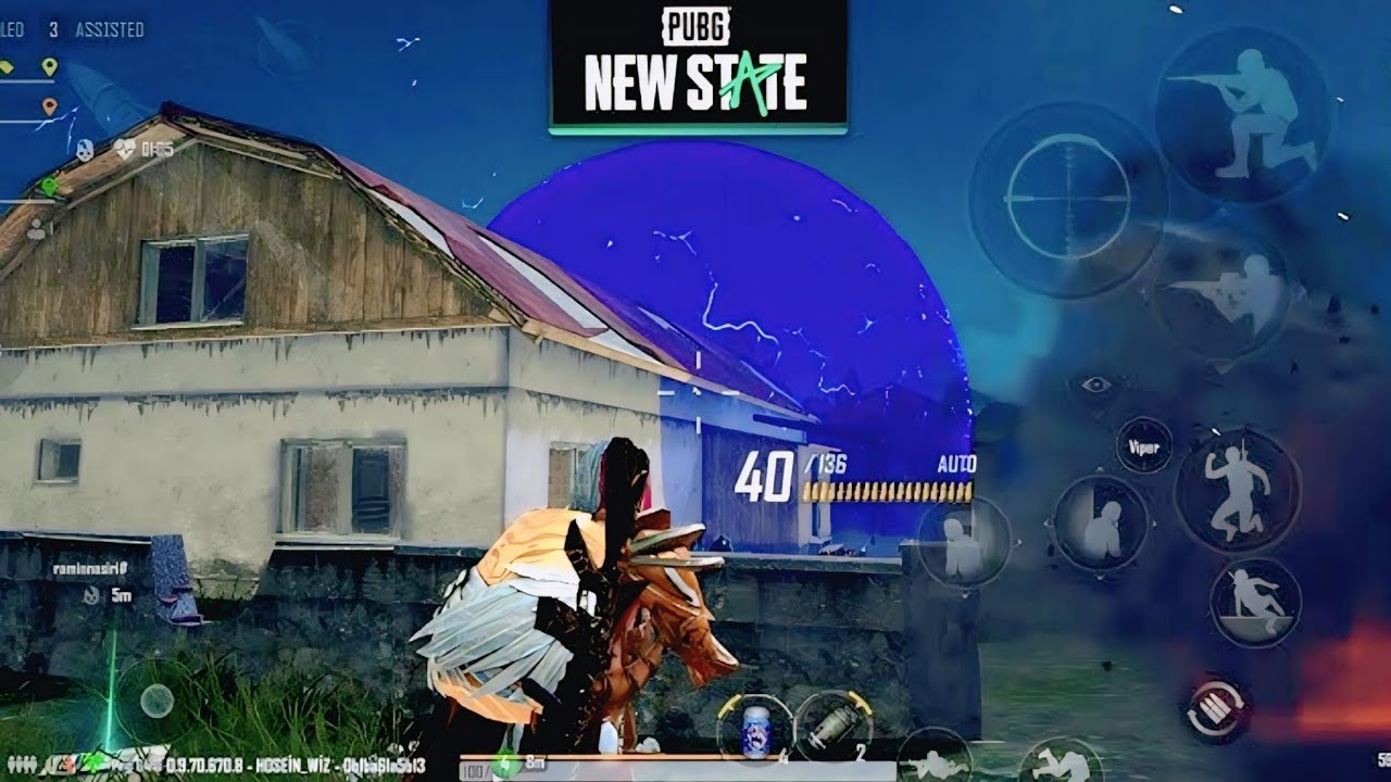 New state mobile gameplay (PUBG new state mobile gameplay night map ...