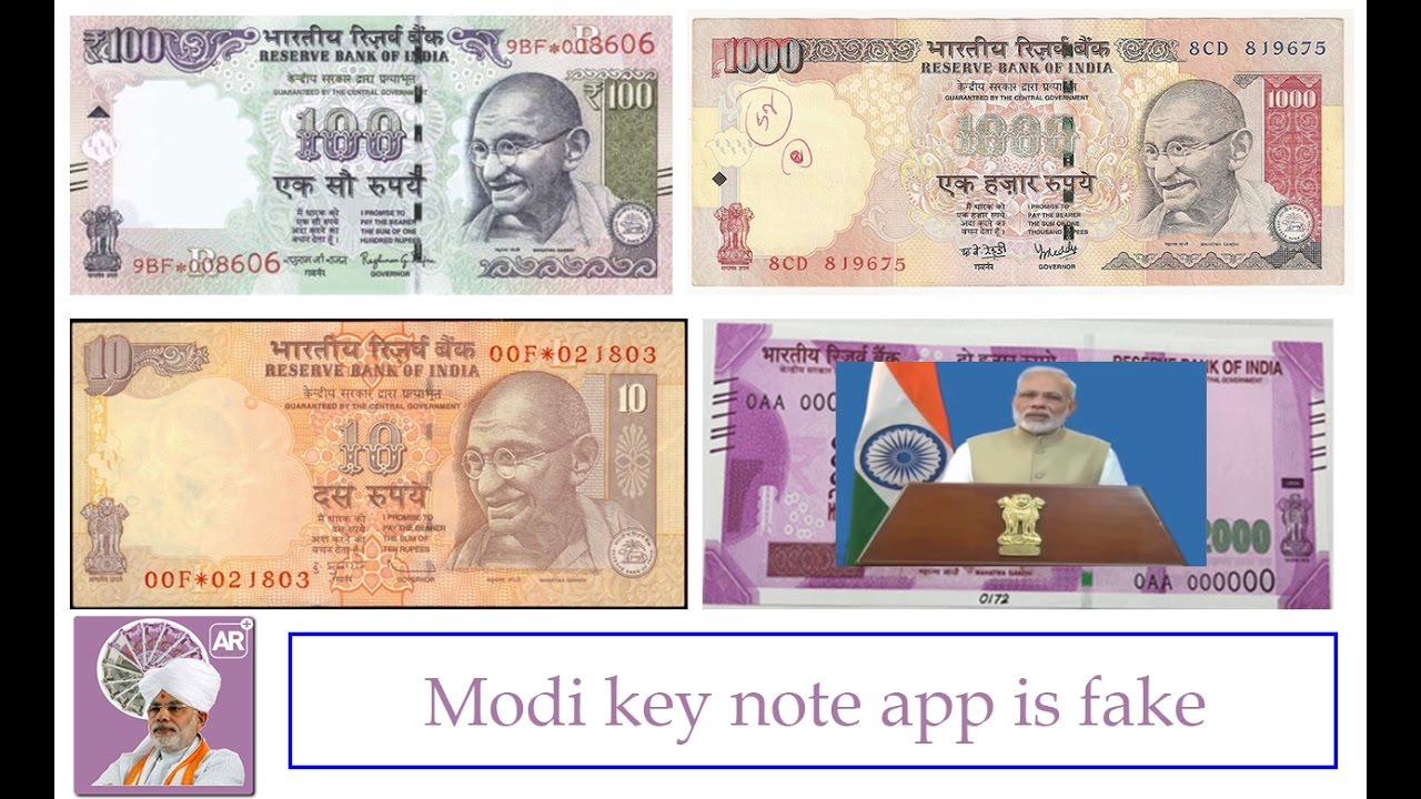 Modi speech on 2000 note - Modi keynote Fake App - without Note video ...