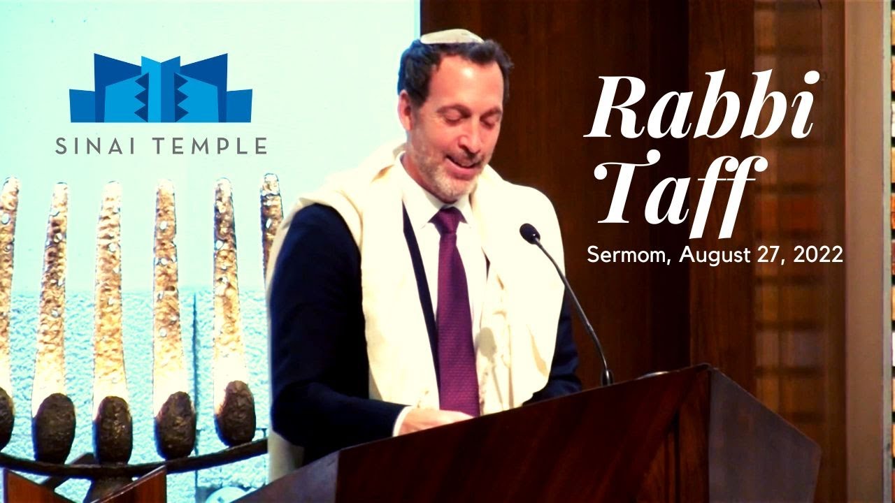 "The Choices We Make" | Sermon by Rabbi Avi Taff - YouTube
