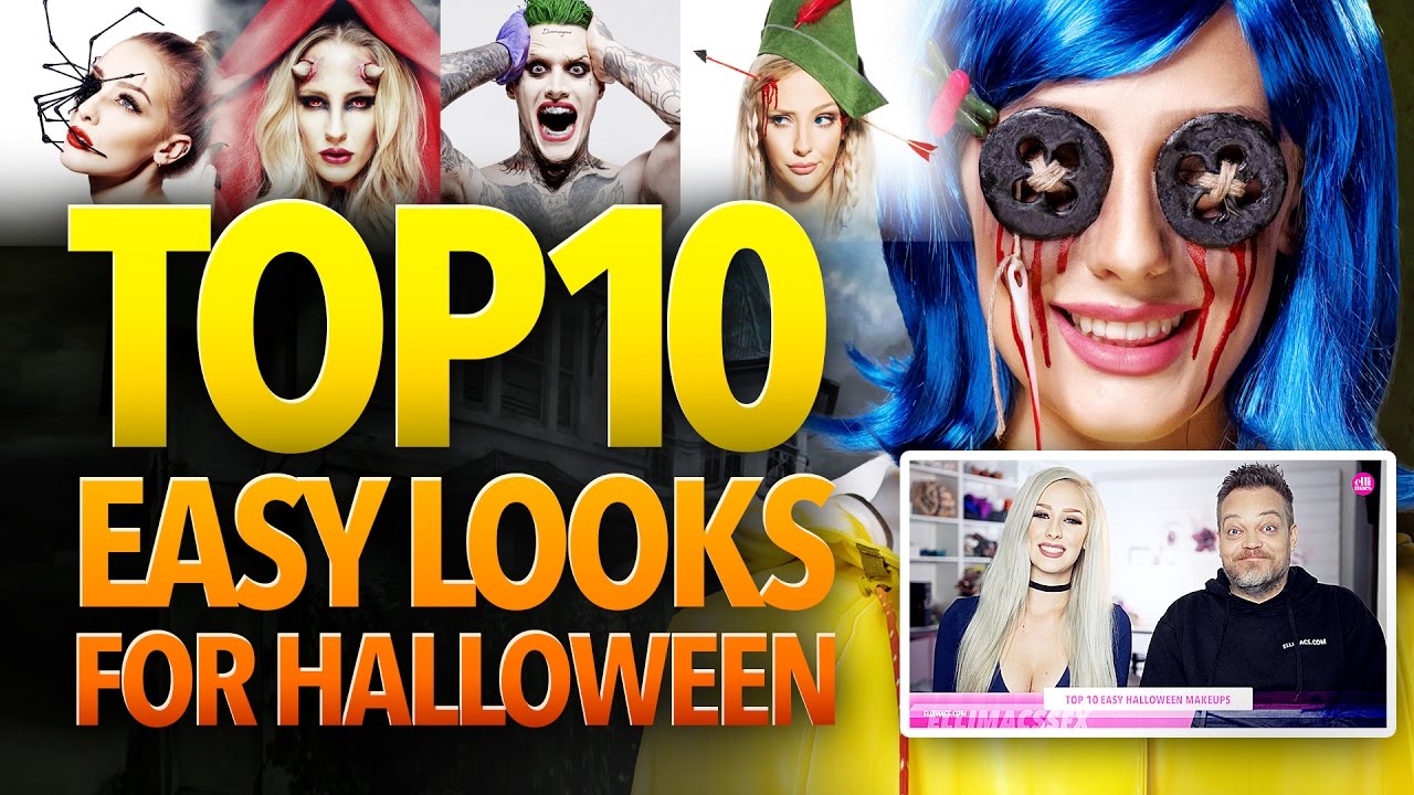 Top 10 Easy Halloween Costume Ideas - YouTube