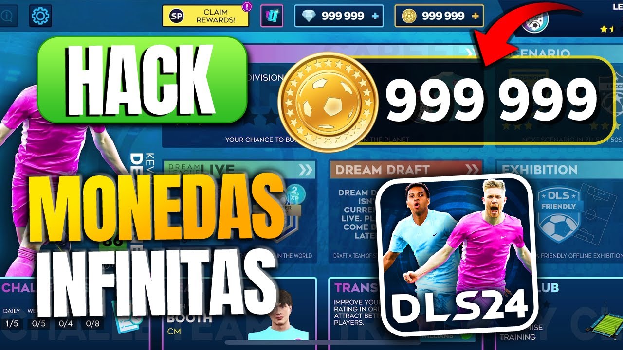 DLS 24 HACK/MOD - Cómo Tener Monedas Infinitas en Dream League Soccer ...