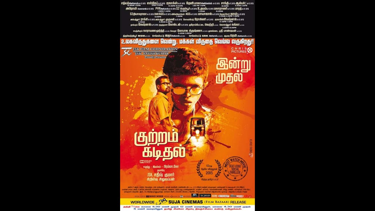 Kutram Kadithal Movie Review - Bramma.G - YouTube
