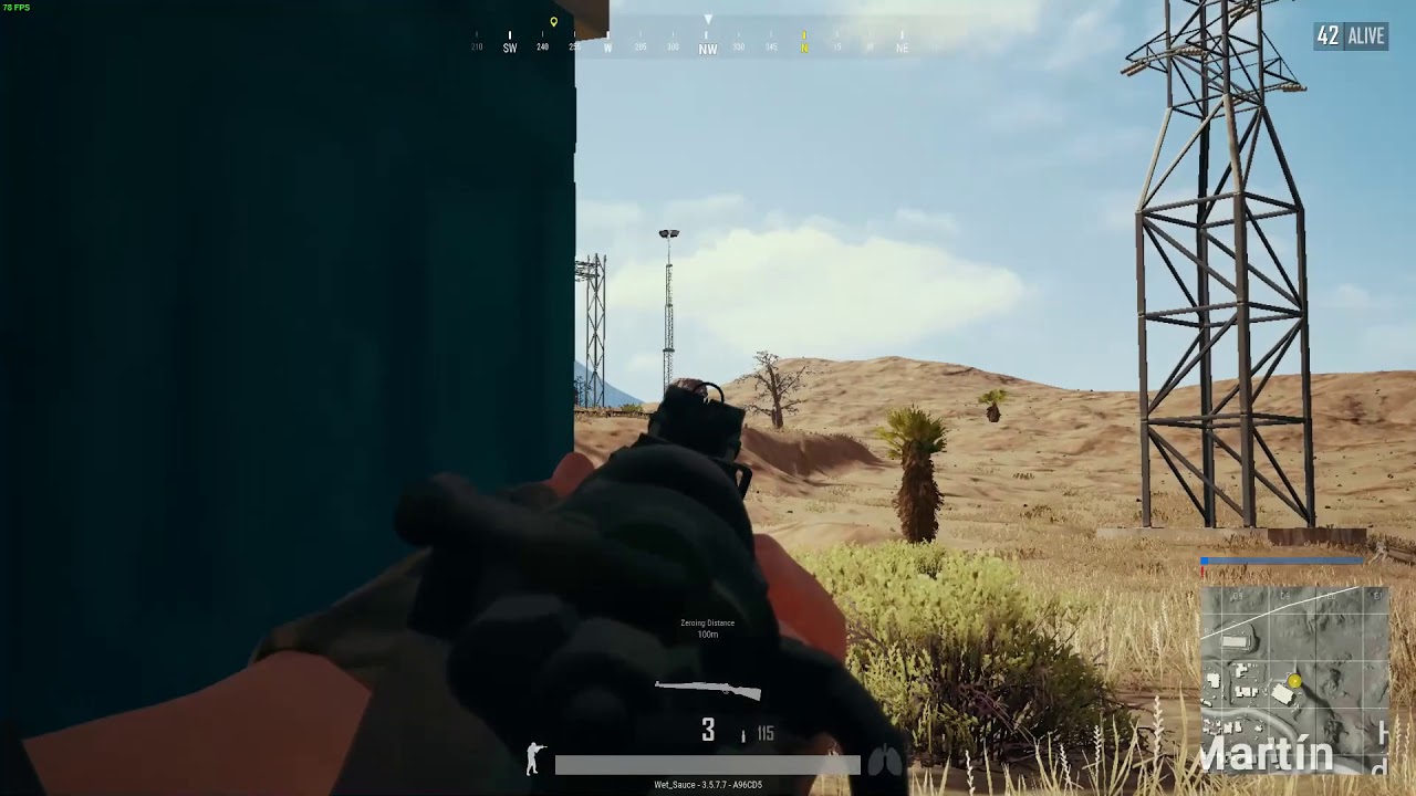 Aim 100 Kar98K Clip - YouTube